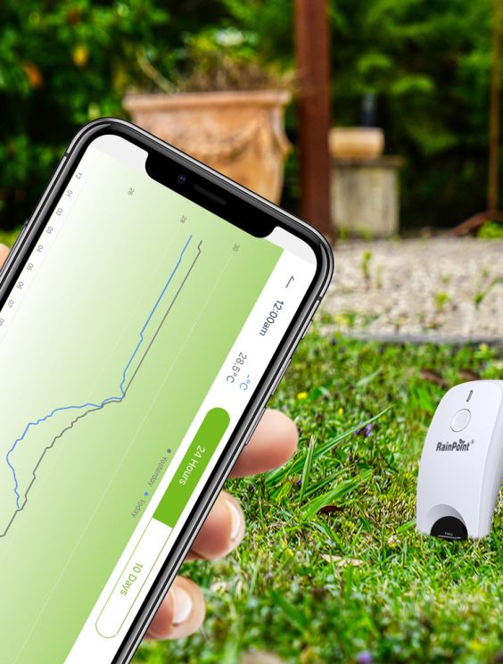 SMART WIFI WIRELESS SOIL MOISTURE AND TEMPRETURE SENSOR - Noag's Market