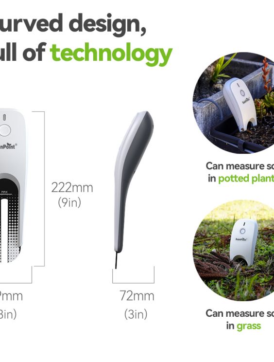 SMART WIFI WIRELESS SOIL MOISTURE AND TEMPRETURE SENSOR - Noag's Market
