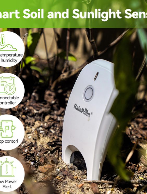 SMART WIFI WIRELESS SOIL MOISTURE AND TEMPRETURE SENSOR - Noag's Market