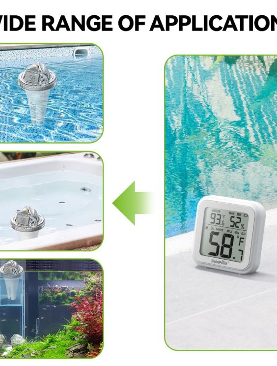 SMART WIFI WIRELESS POOL THERMOMETER - Noag's Market