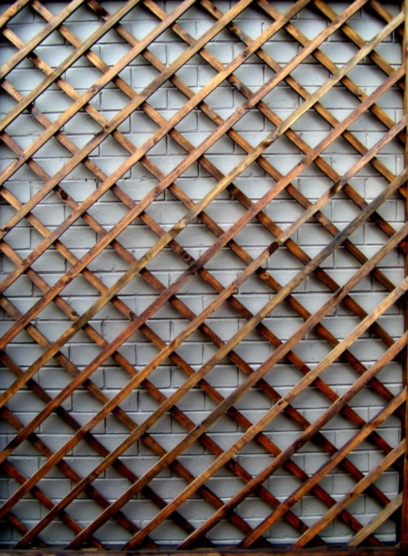 Garden Fence Lattice Diag Double 100mm1500 X 2100 DD03 - Noag's Market