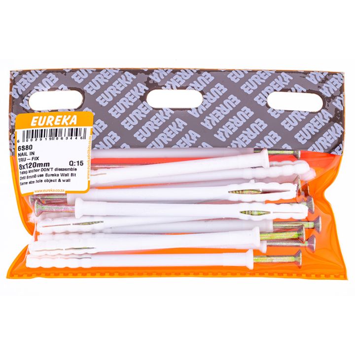 Eureka Nail In Tru-Fix 8x120mm Q:15 - Noag's Market