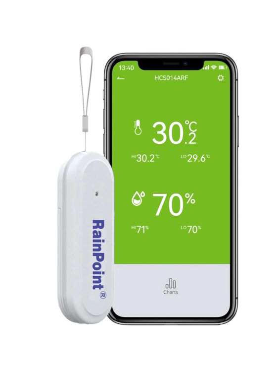 SMART WIRELESS AIR TEMPRETURE & HUMIDITY SENSOR - Noag's Market