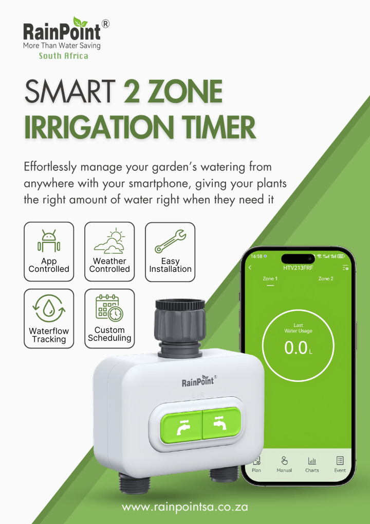 SMART WIRELESS CONTROLLER 2 ZONE WATER TIMER - Noag's Market