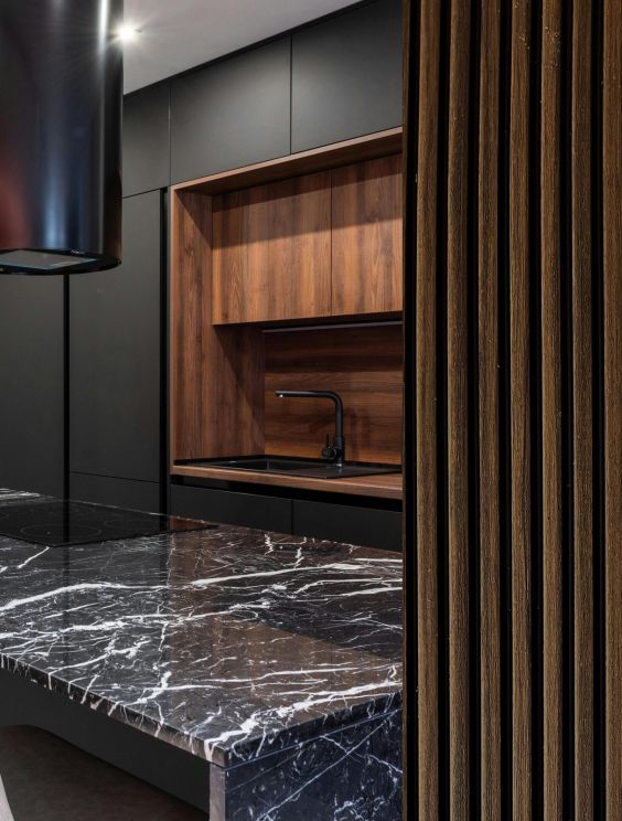 PVC W/P INTERIOR WENGE BLACK 2.4M × 118MM × 6MM P/EACH - Noag's Market