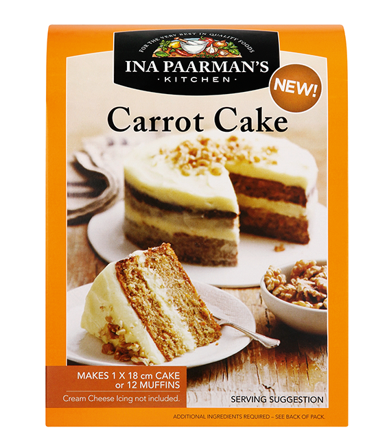 INA PAARMAN CARROT CAKE MIX BAKE MIXES 595 G - Noag's Market