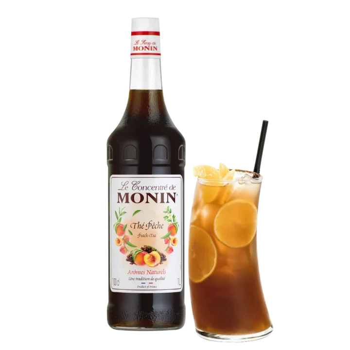 Monin Peach tea Mixer 1L - Noag's Market