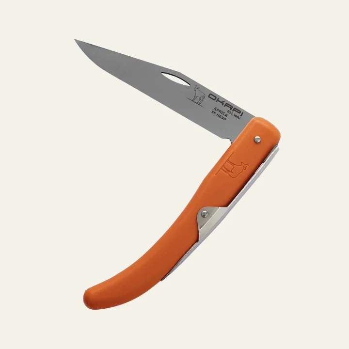 Okapi – Folding Knife – Orange - Noag's Market
