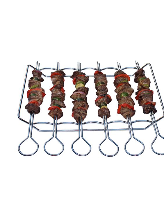 LK KEBAB GRILL SET (CHROME) - Noag's Market