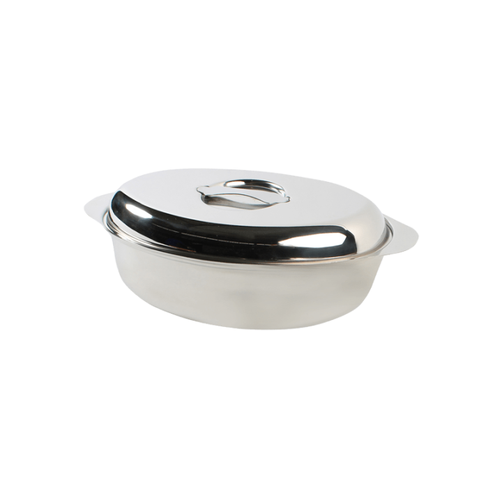 LK CASSEROLE (LARGE OVAL)(430 Stainless Steel) - Noag's Market