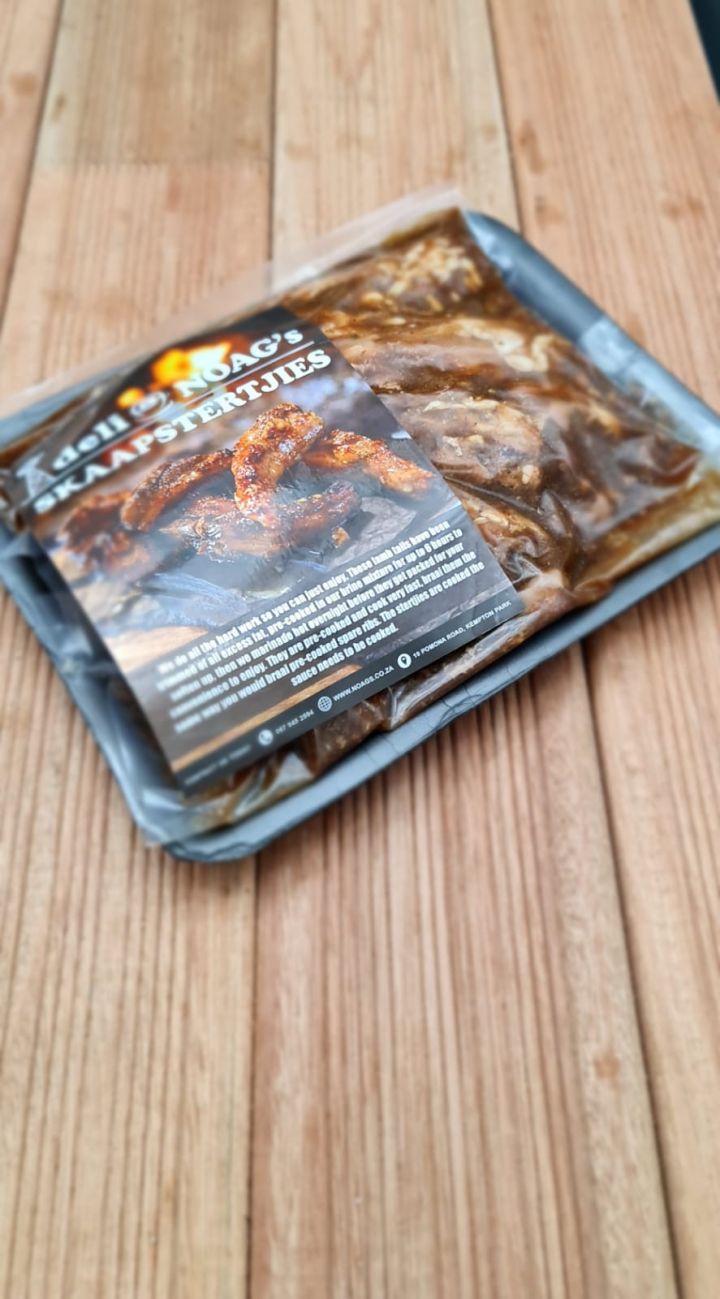 Pre-Cooked Skaap Stertjies (Aprox 650g) - Noag's Market