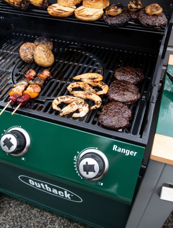 OUTBACK RANGER 3 BURNER HYBRID with MCS - Noag's Market