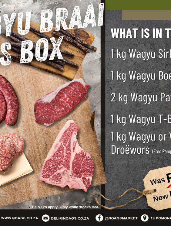 WAGYU BRAAI BOSS BOX (6kg) - Noag's Market